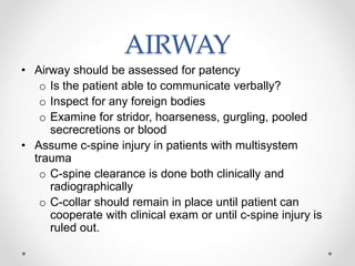 Trauma survey | PPTX