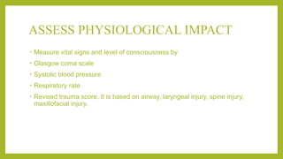 TRAUMA SYSTEM INJURY SCREENING AND PRE HOSPITAL TRIAGE.pptx