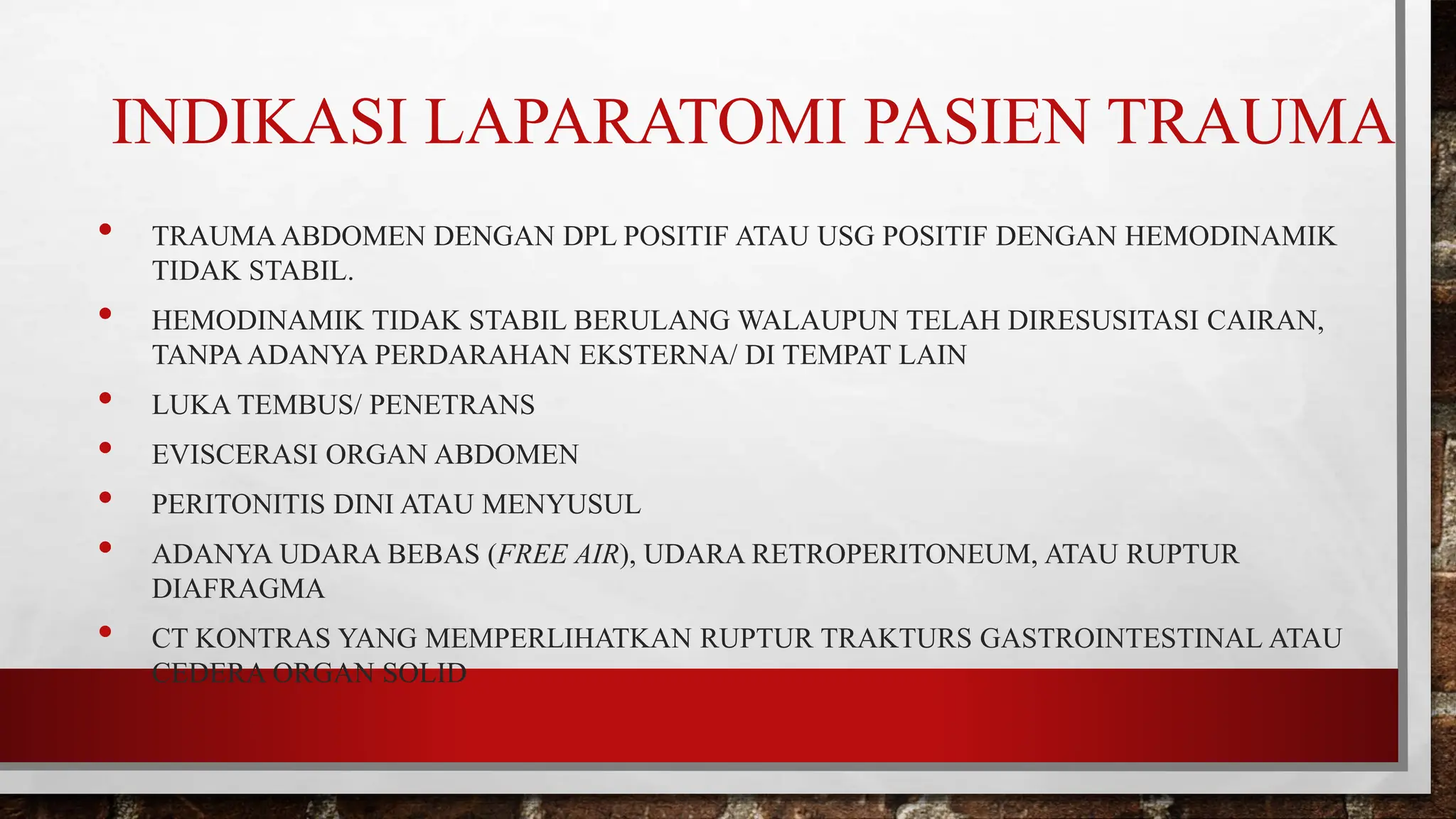 Trauma tajam abdomen dan penanganannya.pptx