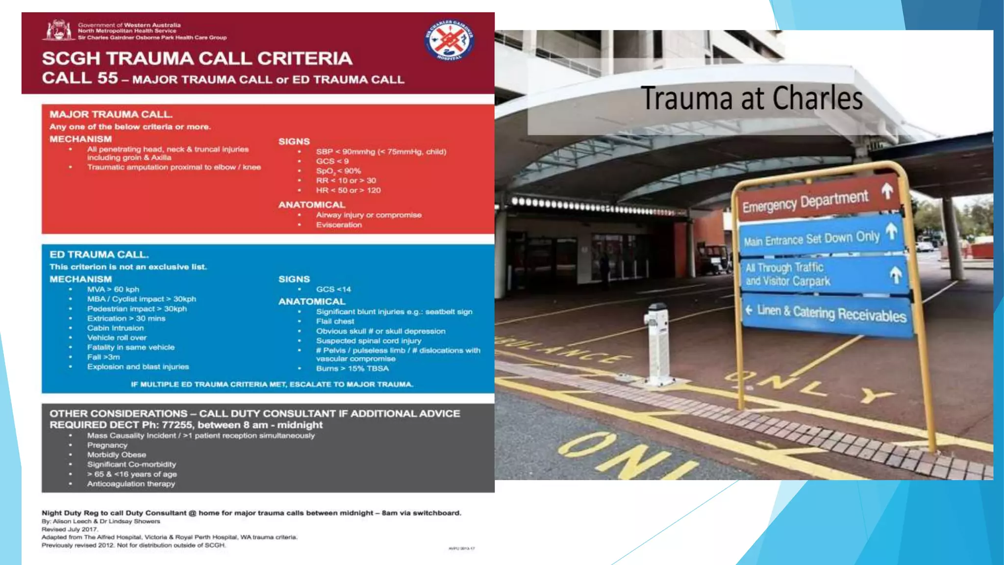 Trauma teams | PPTX