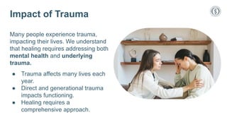 Impact of Trauma, What to do at First Place & Therapies to Recover | PPT