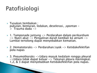 Trauma Thoraks | PPTX