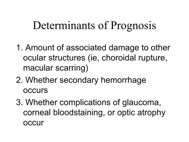 Traumatic Hyphema | PPT