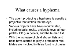 Traumatic Hyphema | PPT