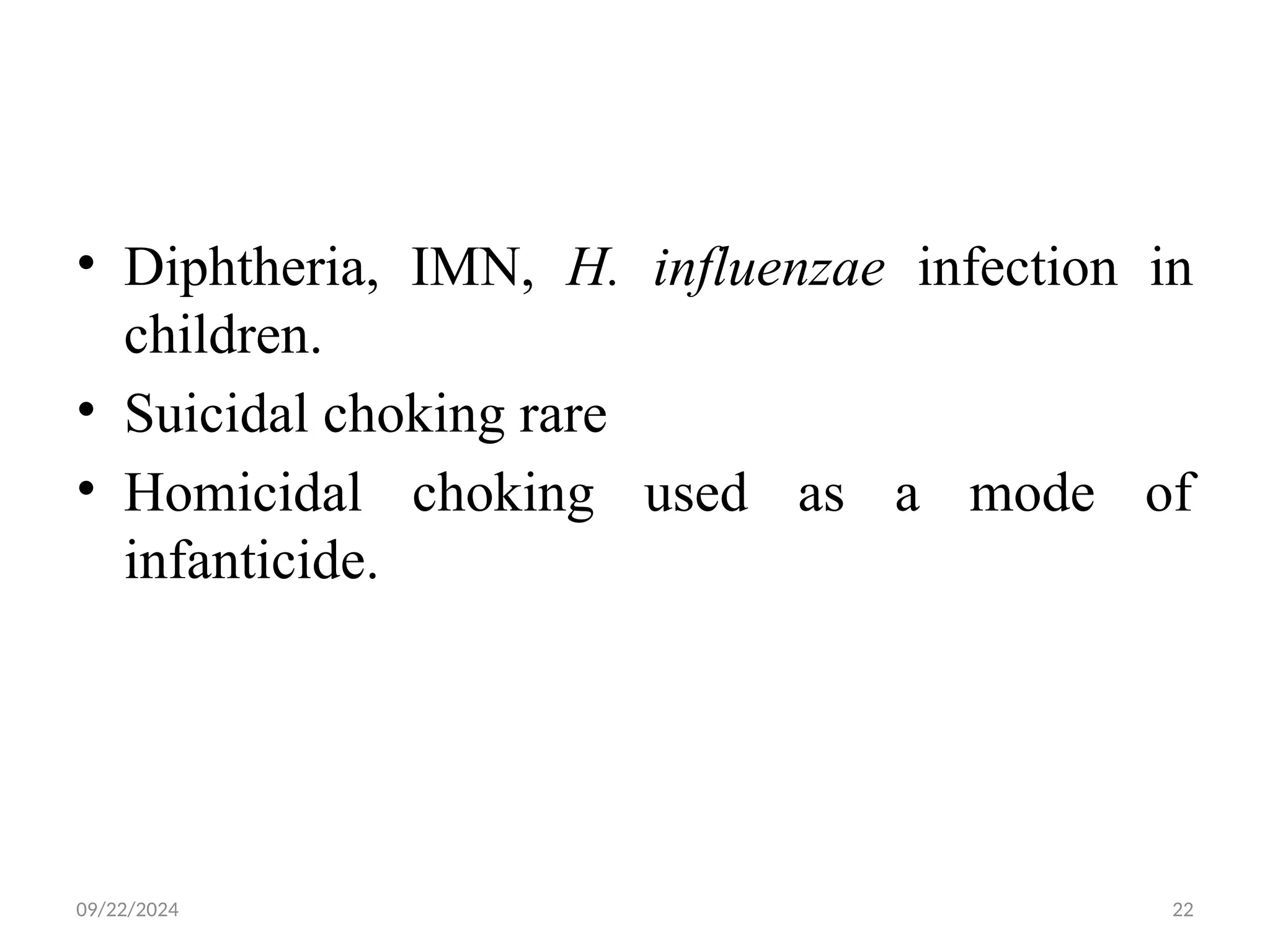 Traumatic and sexual asphyxia Forensic Medicine | PPTX