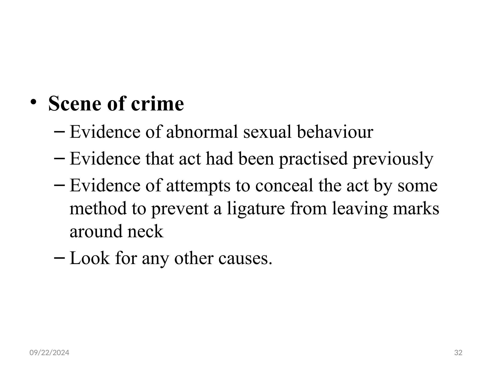 Traumatic and sexual asphyxia Forensic Medicine | PPTX