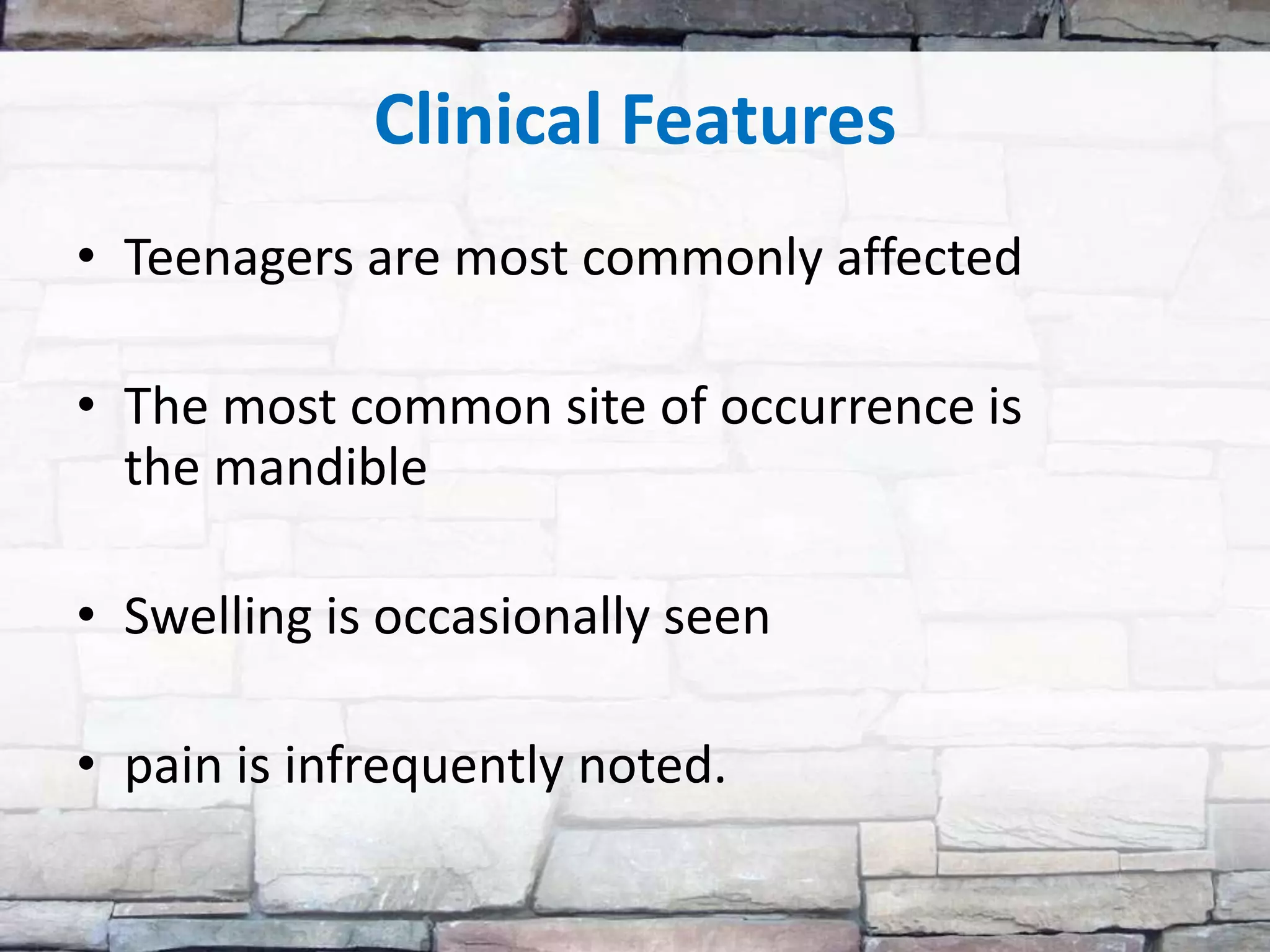 Traumatic bone cyst | PPTX