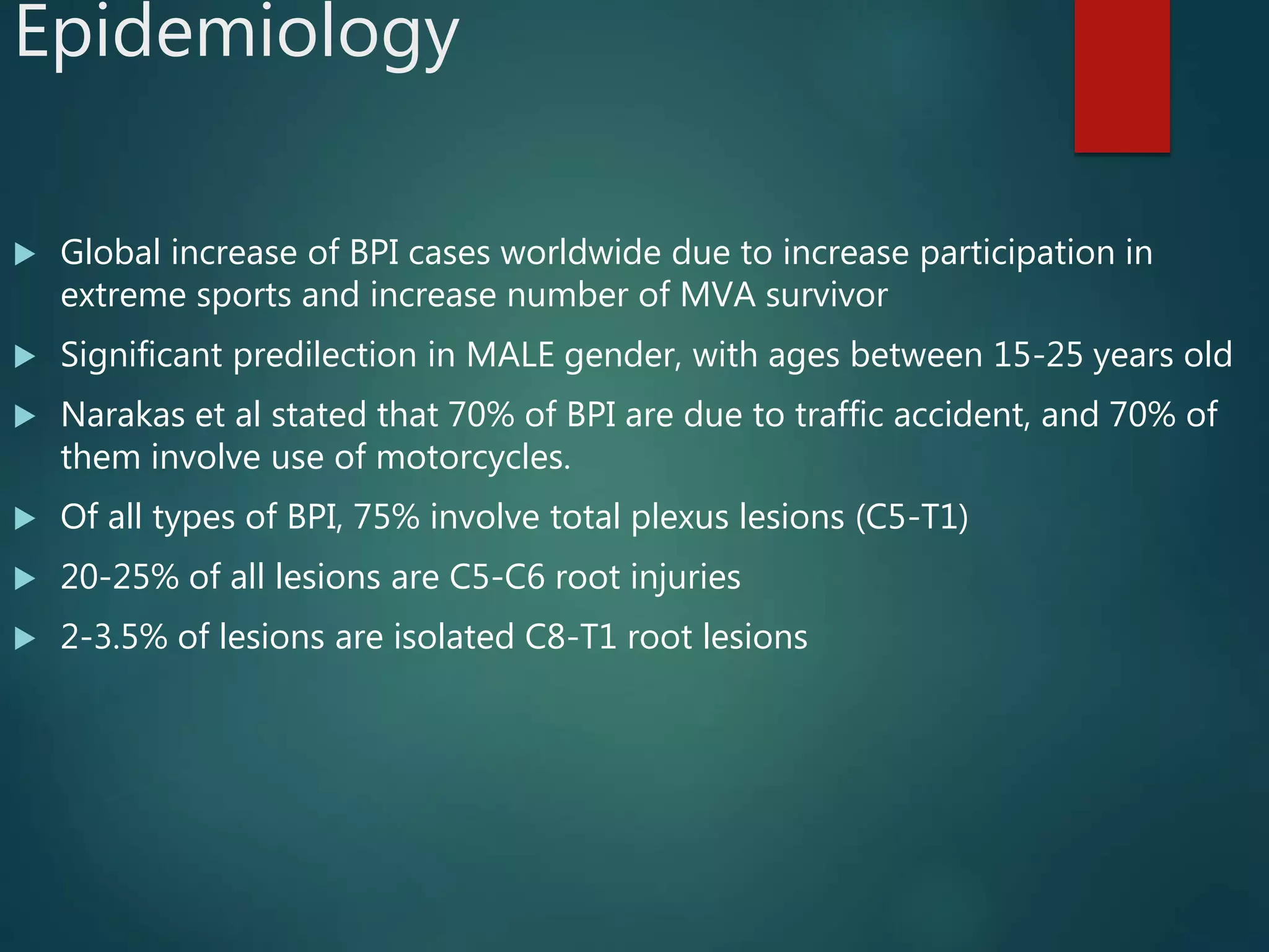 Traumatic brachial plexus injury | PPTX