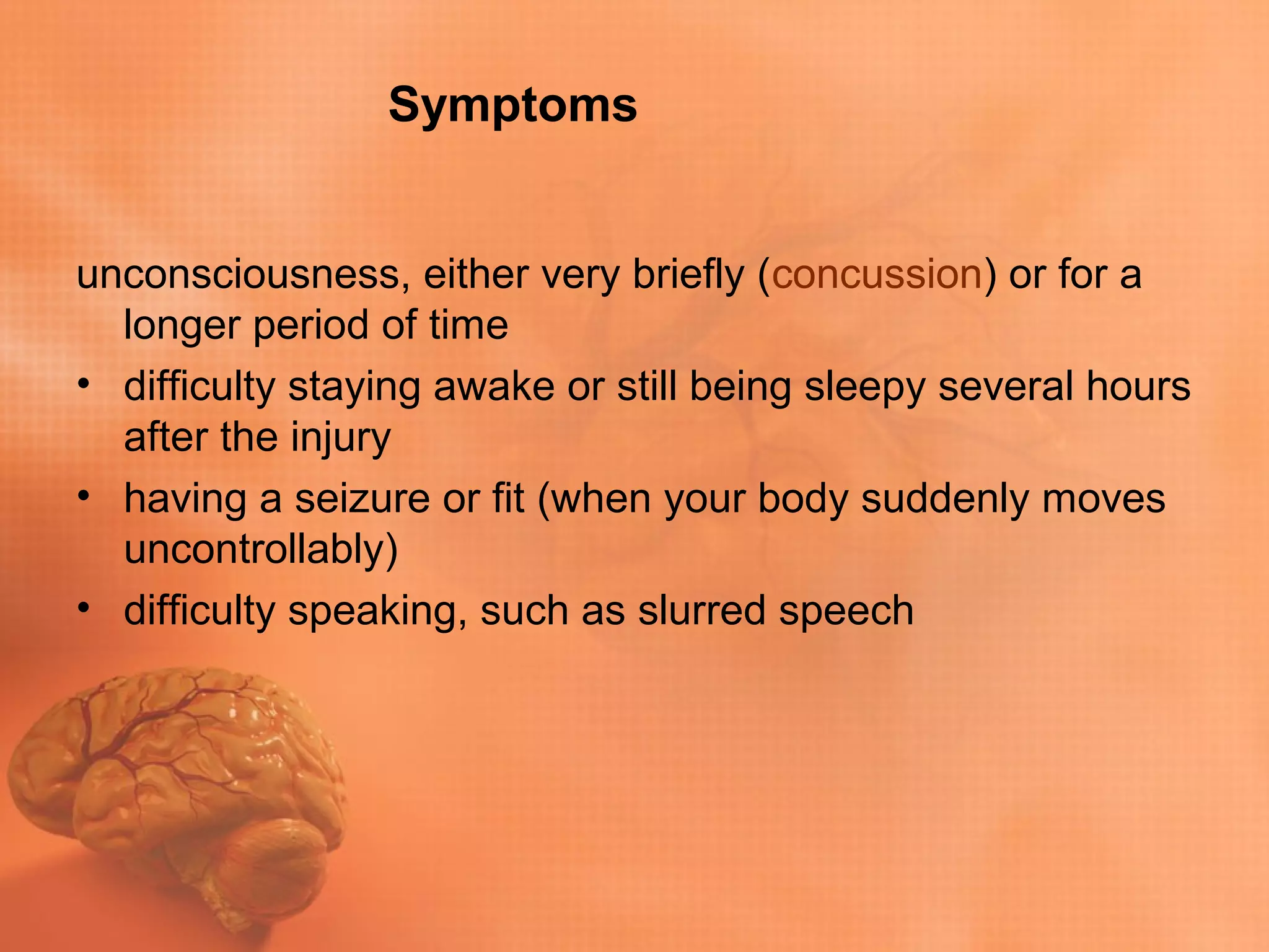 Traumatic brain injury | PPT