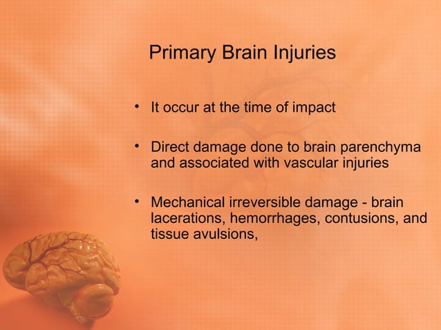 Traumatic brain injury | PPT