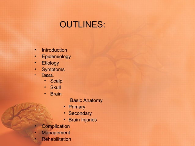 Traumatic brain injury | PPT