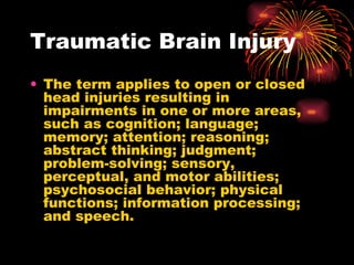 Traumatic brain injury | PPT