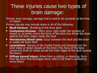 Traumatic brain injury | PPT