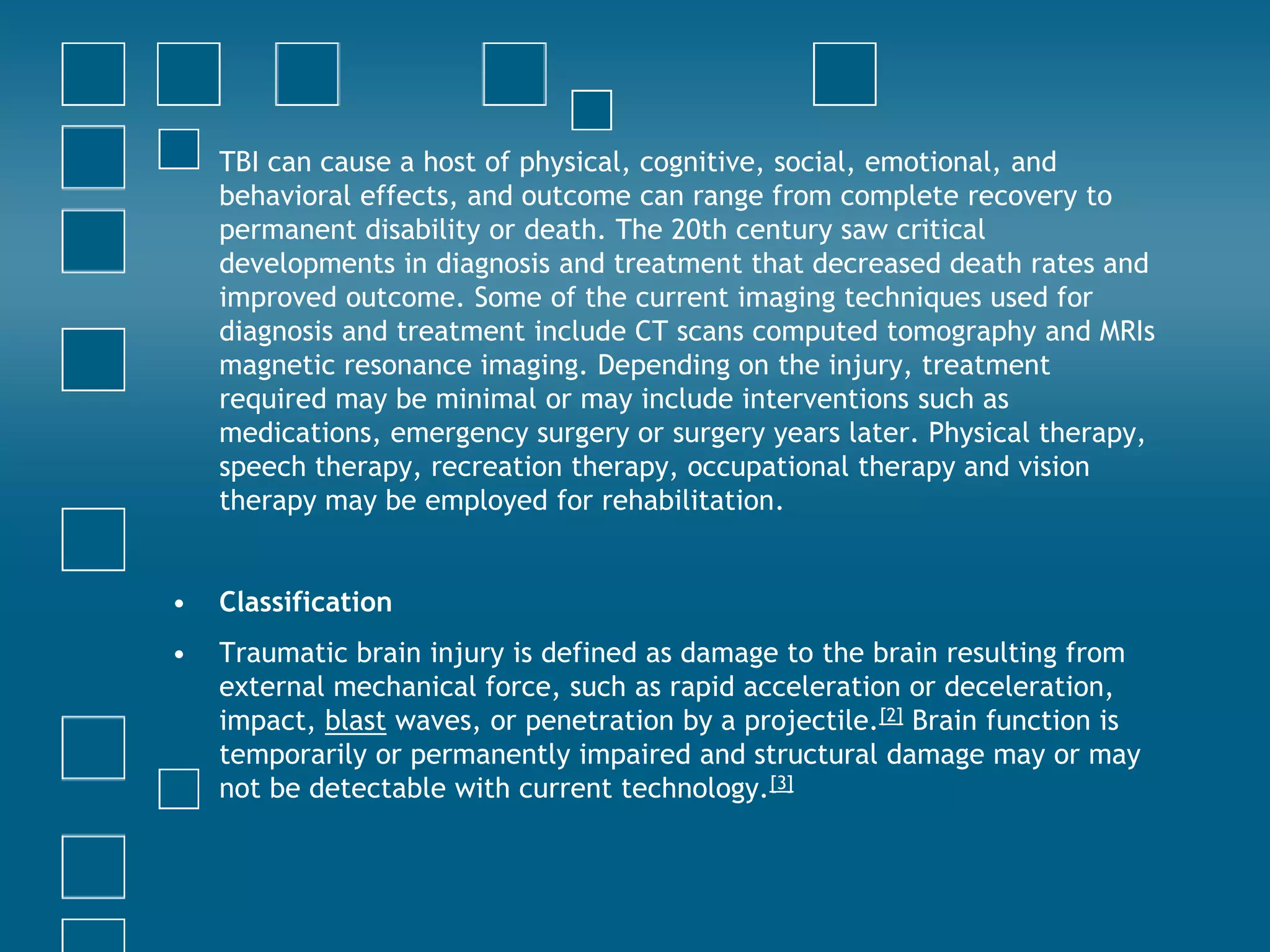 Traumatic brain injury | PPTX