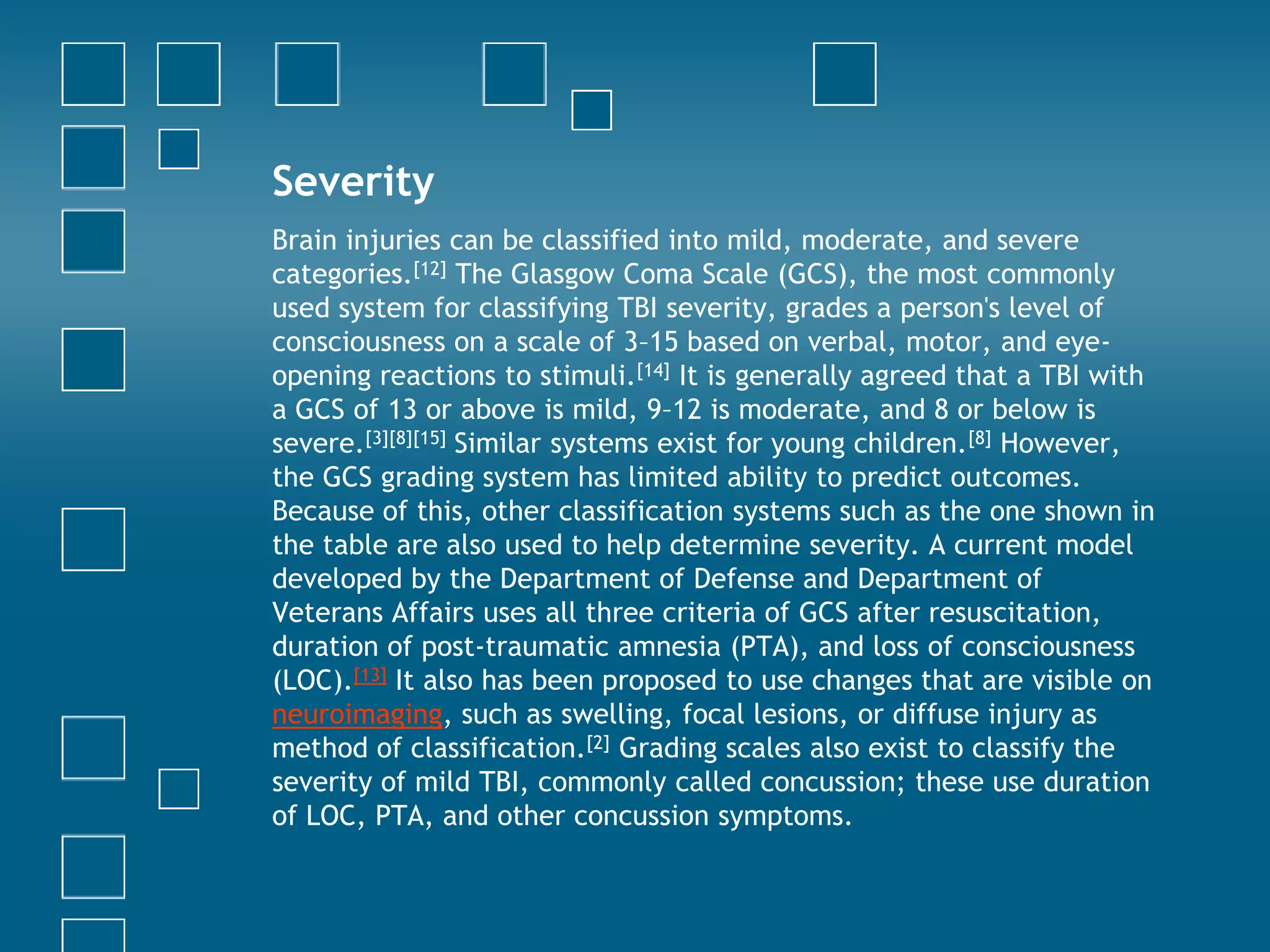 Traumatic brain injury | PPTX