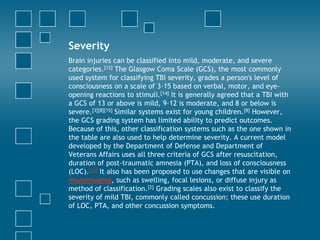 Traumatic brain injury | PPTX