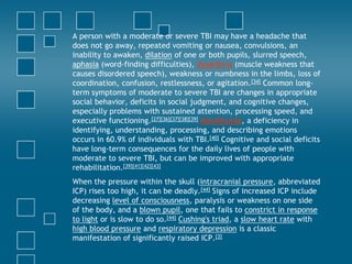 Traumatic brain injury | PPTX