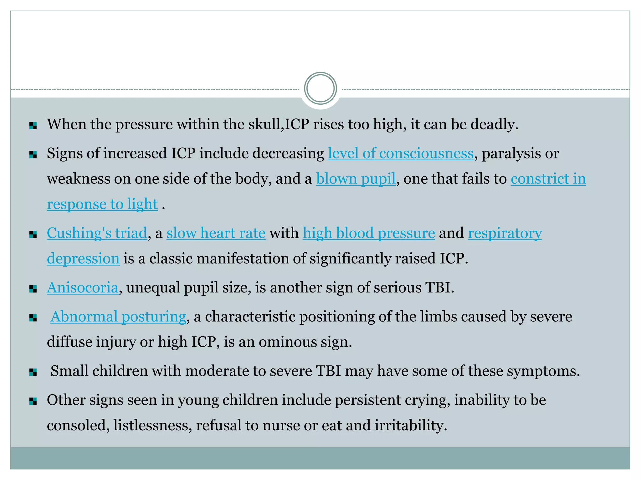 Traumatic brain injury | PPTX