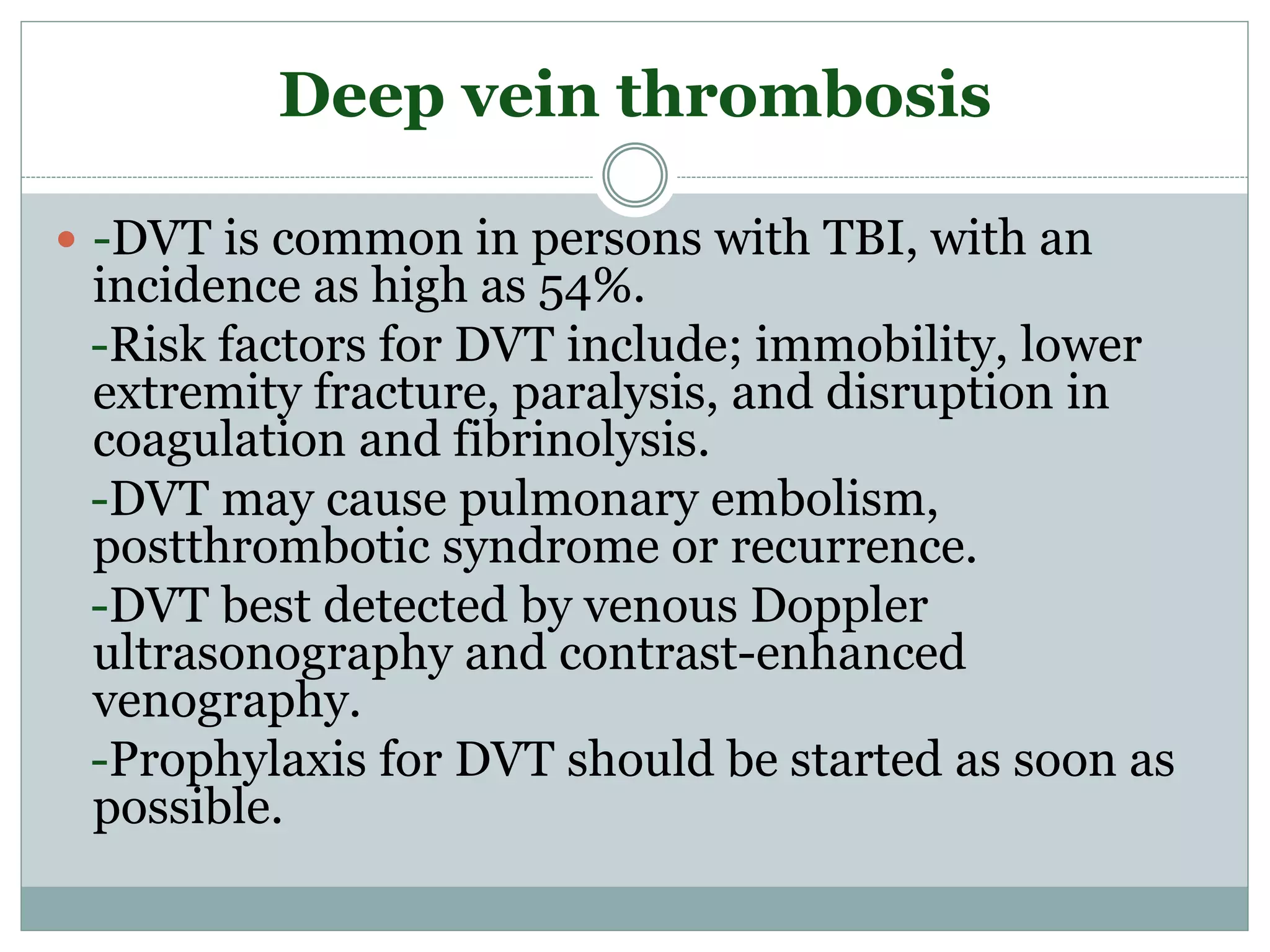 Traumatic brain injury | PPTX
