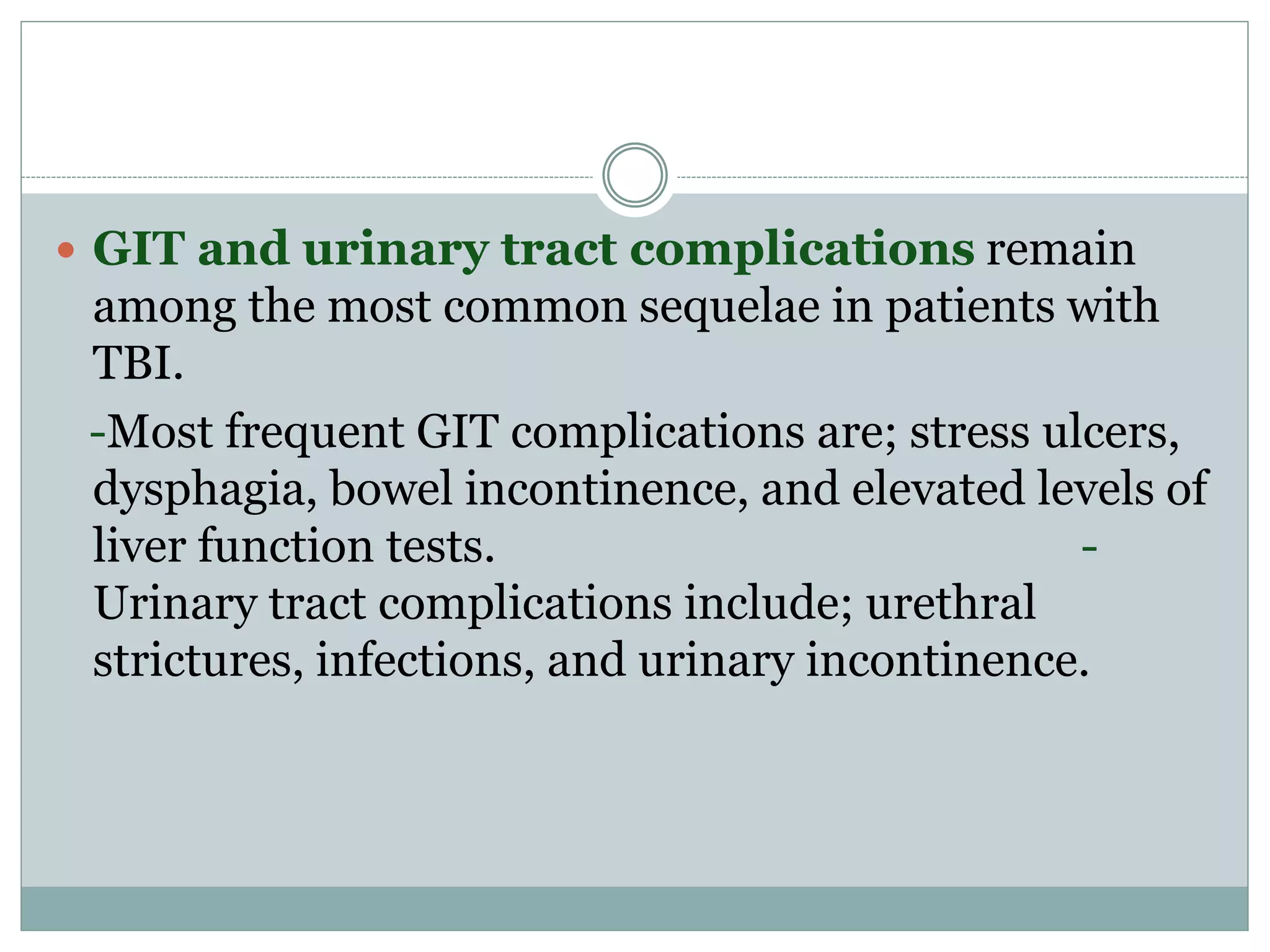 Traumatic brain injury | PPTX