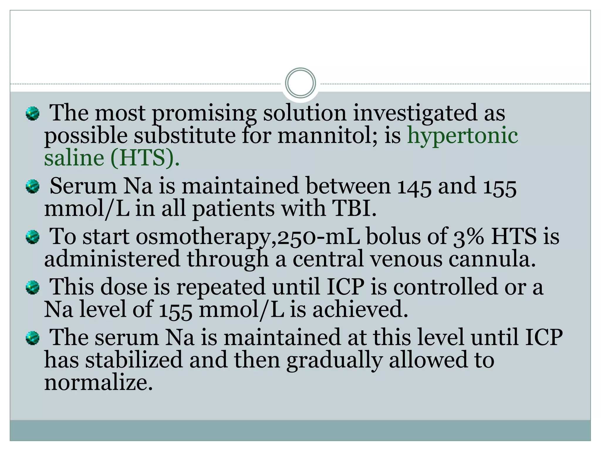Traumatic brain injury | PPTX