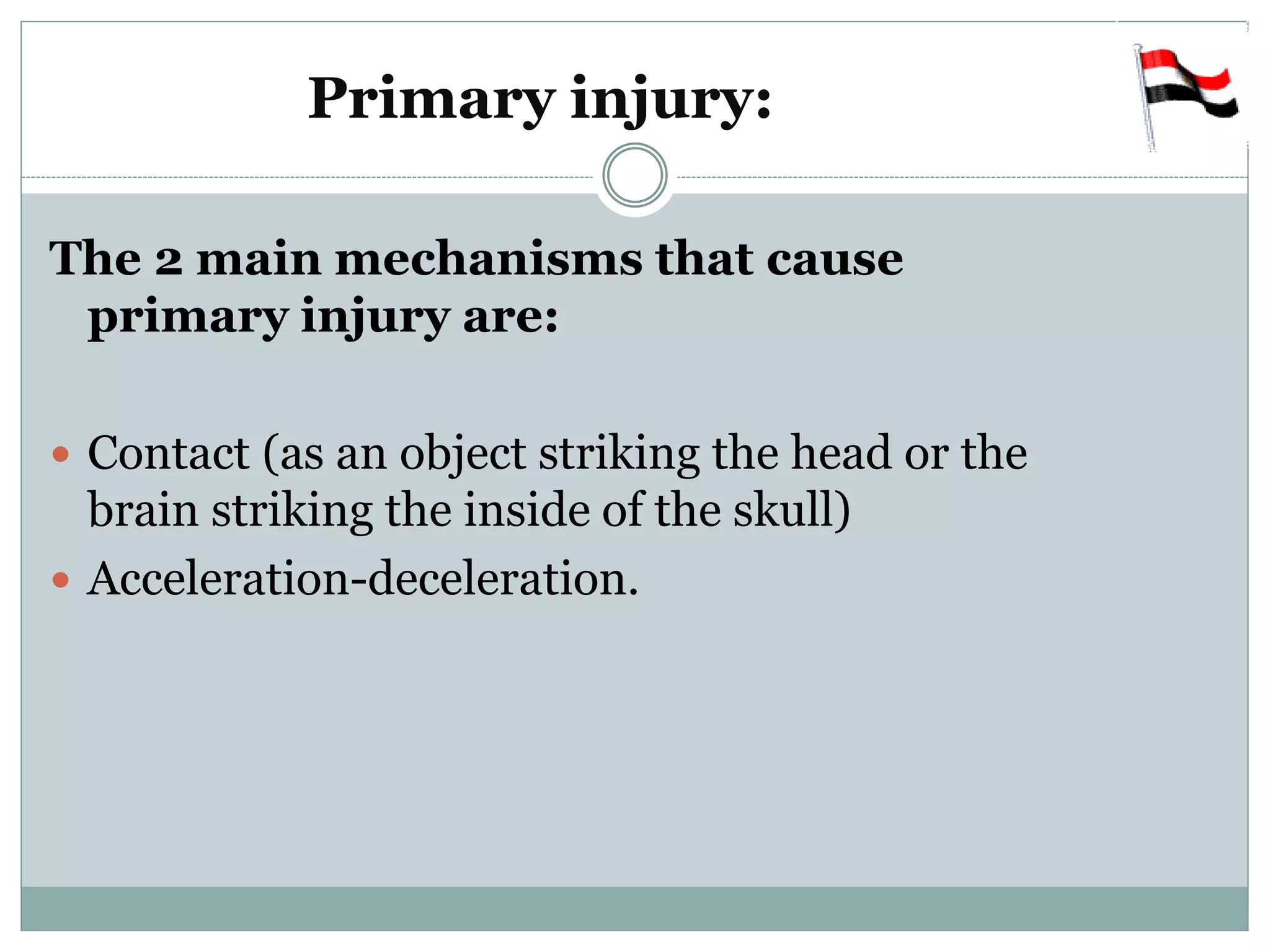 Traumatic brain injury | PPTX