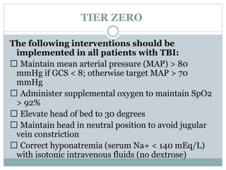 Traumatic brain injury | PPTX