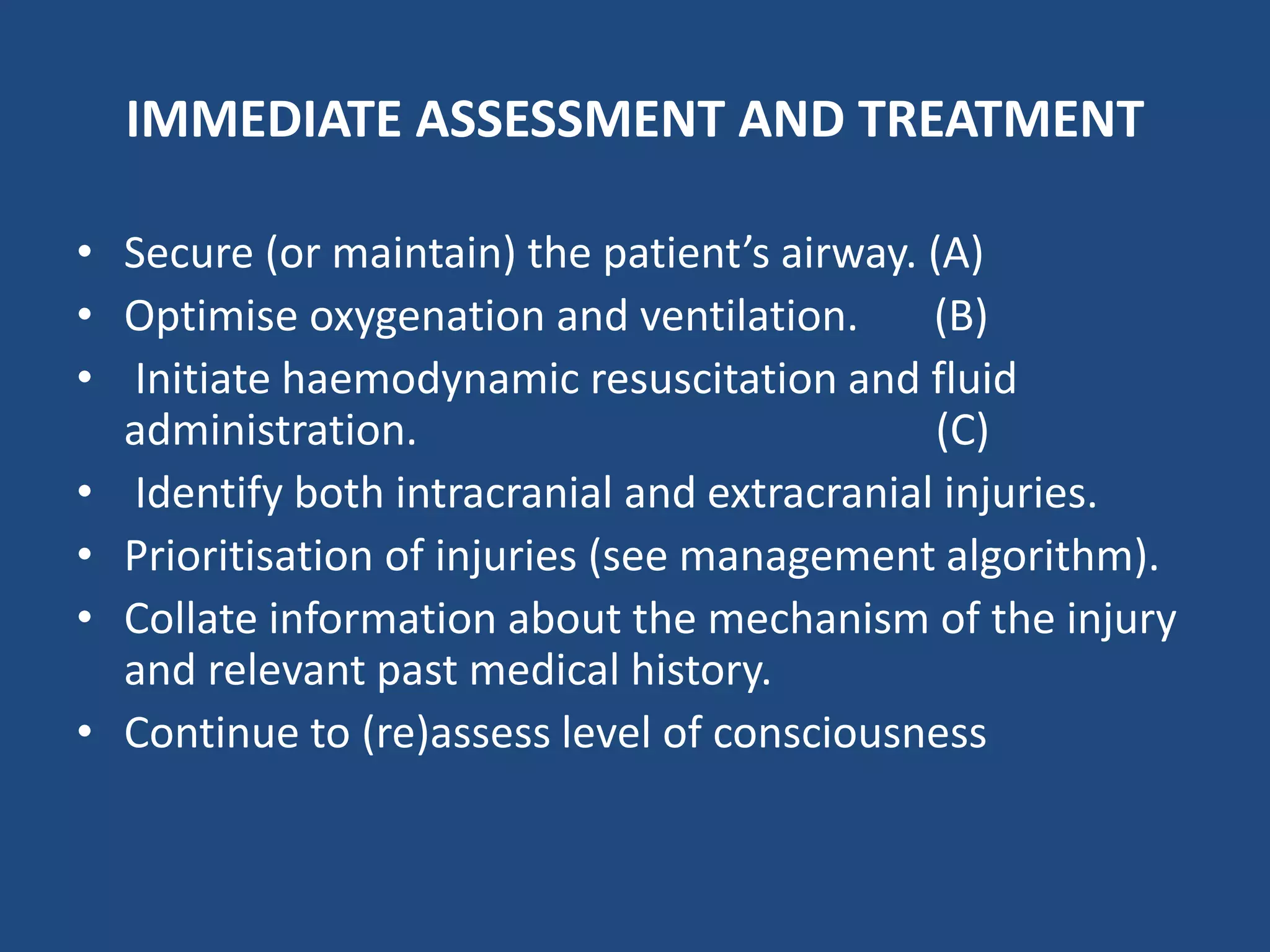 Traumatic brain injury | PPTX