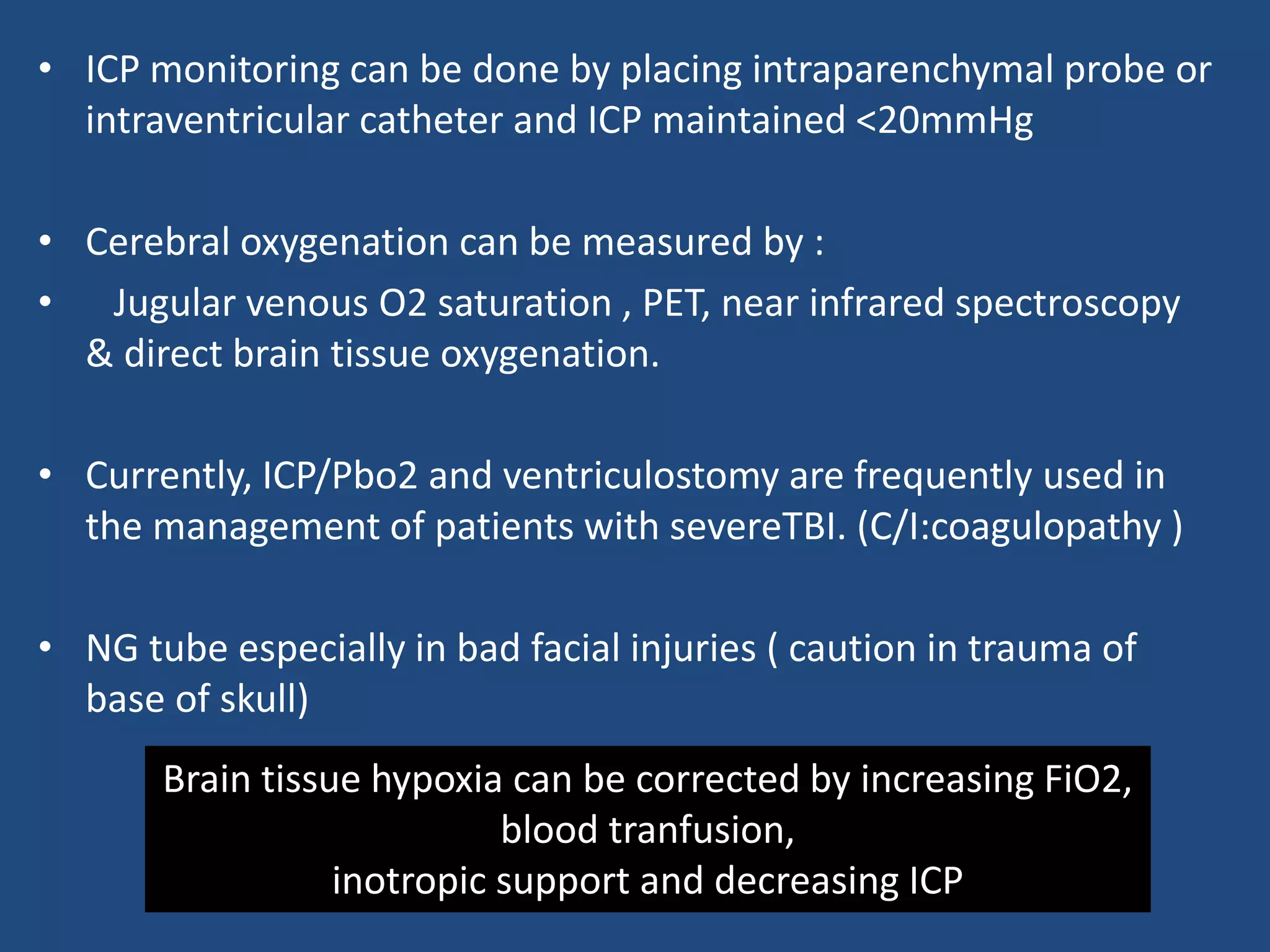 Traumatic brain injury | PPTX
