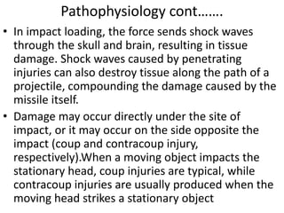 Traumatic brain injury 2018 | PPTX