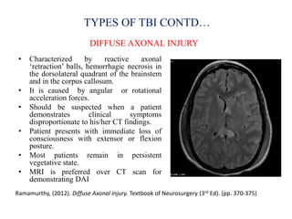 Traumatic Brain Injury | PPTX