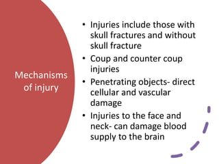TRAUMATIC BRAIN INJURY | PPTX