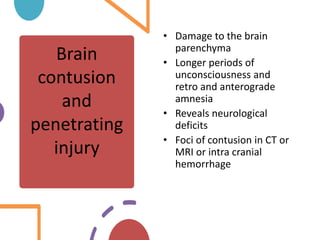 TRAUMATIC BRAIN INJURY | PPTX