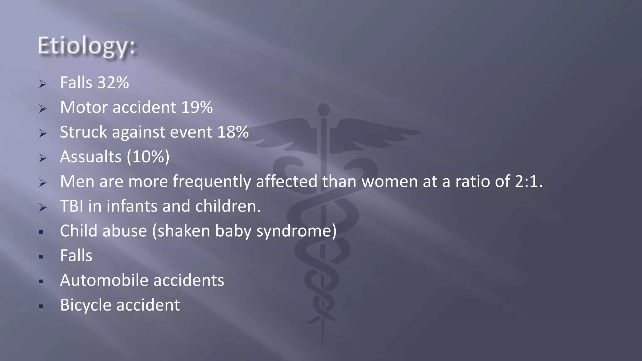 Traumatic brain injury | PPTX