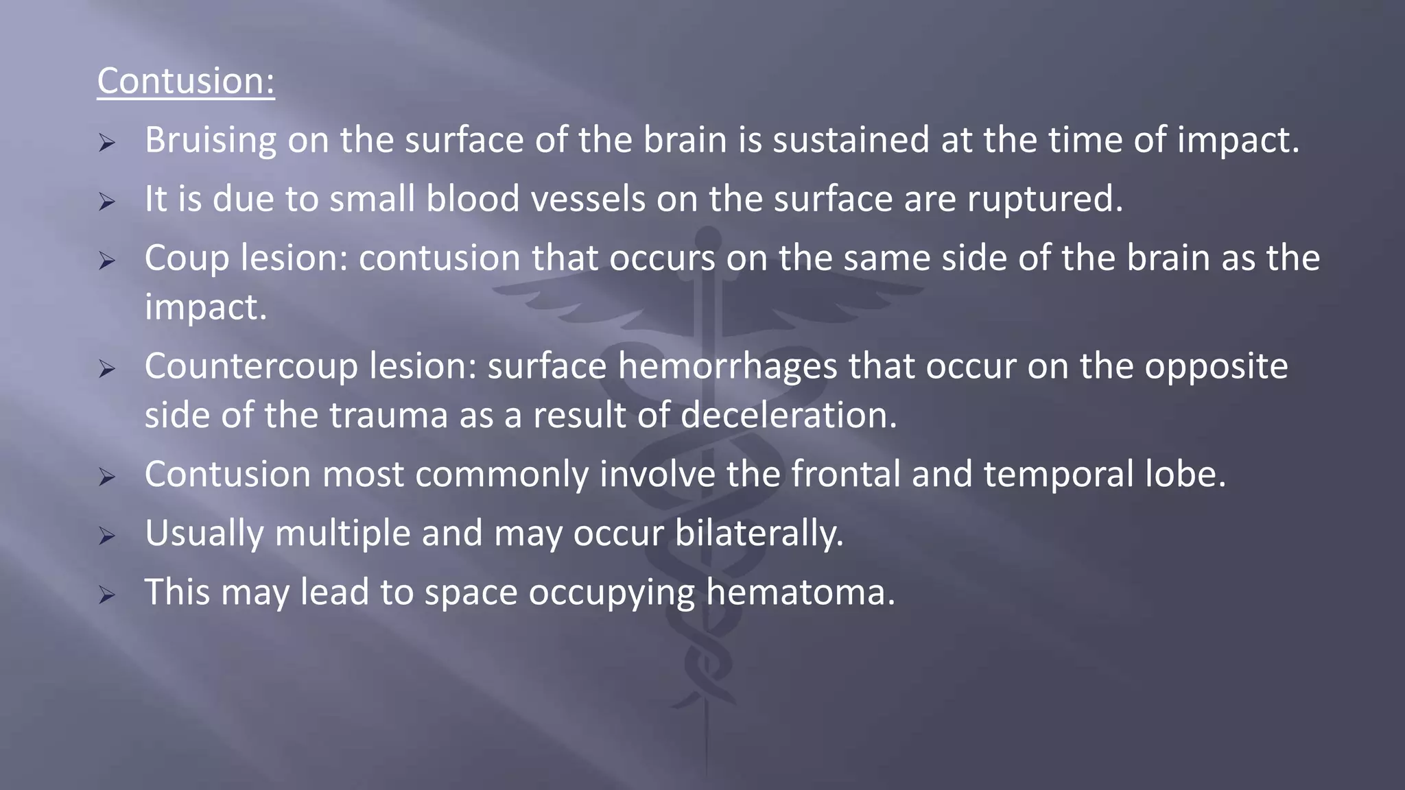 Traumatic brain injury | PPTX