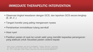 Traumatic Brain Injury neurology ppt edu | PDF
