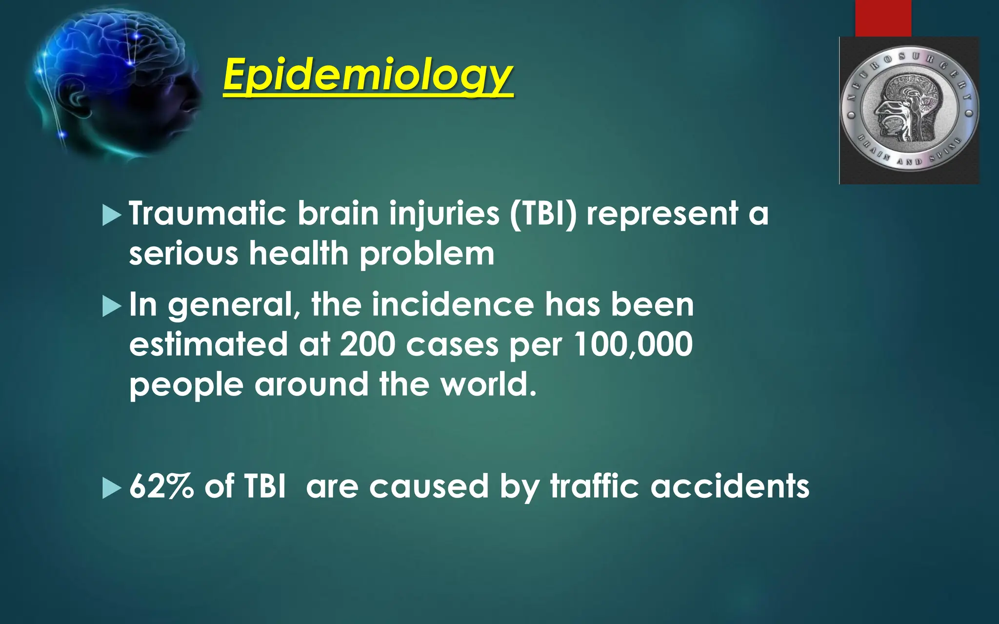 TRAUMATIC BRAIN INJURY AND GLASGOW COMA SCALE.DR. DAMIAN LASTRA COPELLO ...