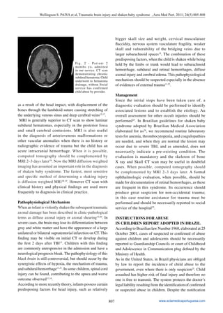 Traumatic brain injury and shaken baby syndrome | PDF