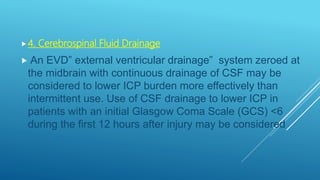 Traumatic brain injury lecture g | PPT