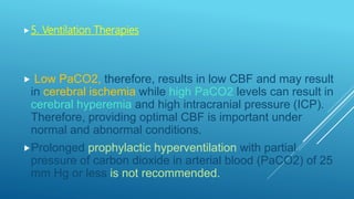 Traumatic brain injury lecture g | PPTX