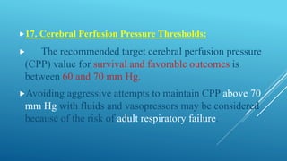 Traumatic brain injury lecture g | PPT