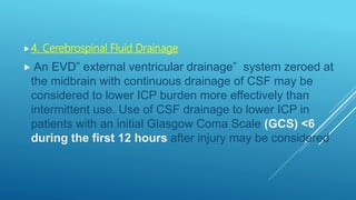 Traumatic brain injury lecture g | PPT