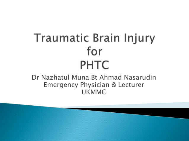 Traumatic brain injury | PPT