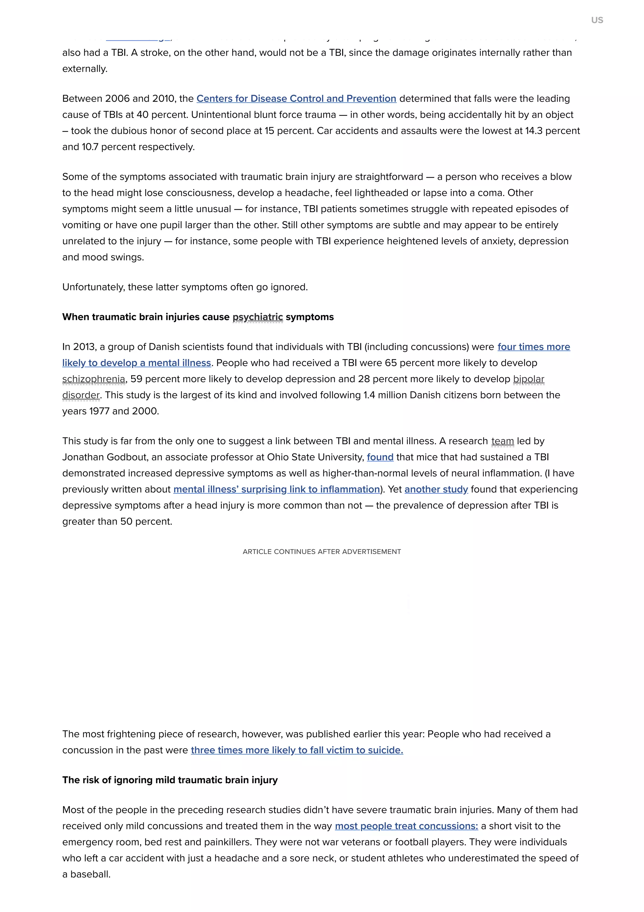 Traumatic brain injury the invisible illness | PDF