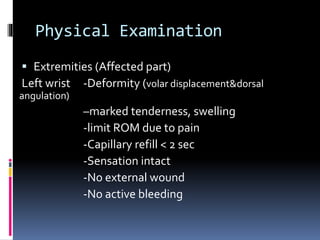 Traumatic case in orthopedic | PPT