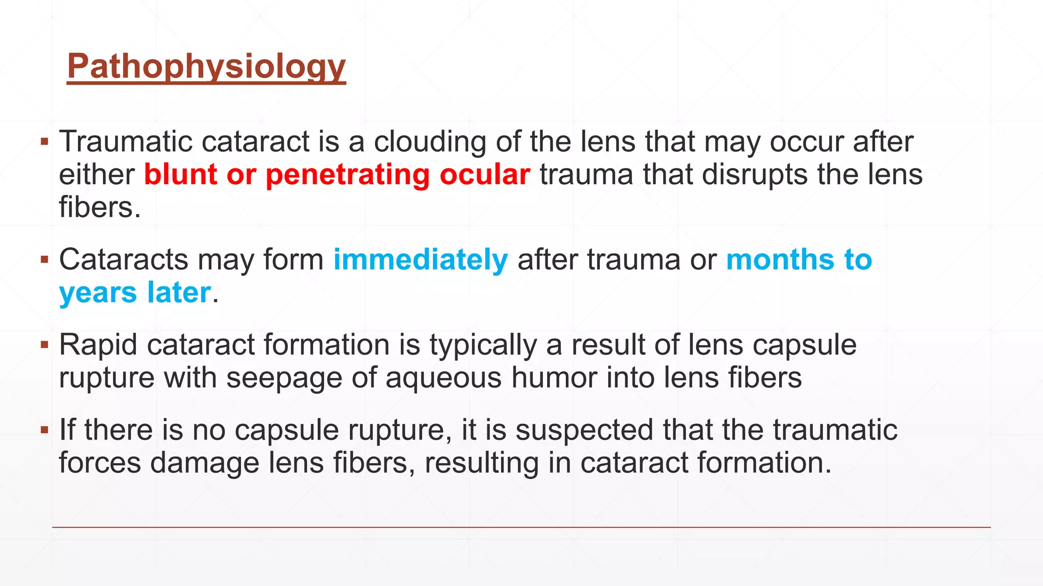 Traumatic Cataract.pptx