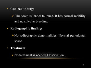 Traumatic dental injuries | PPTX