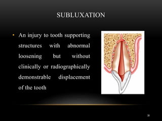 Traumatic dental injuries | PPT