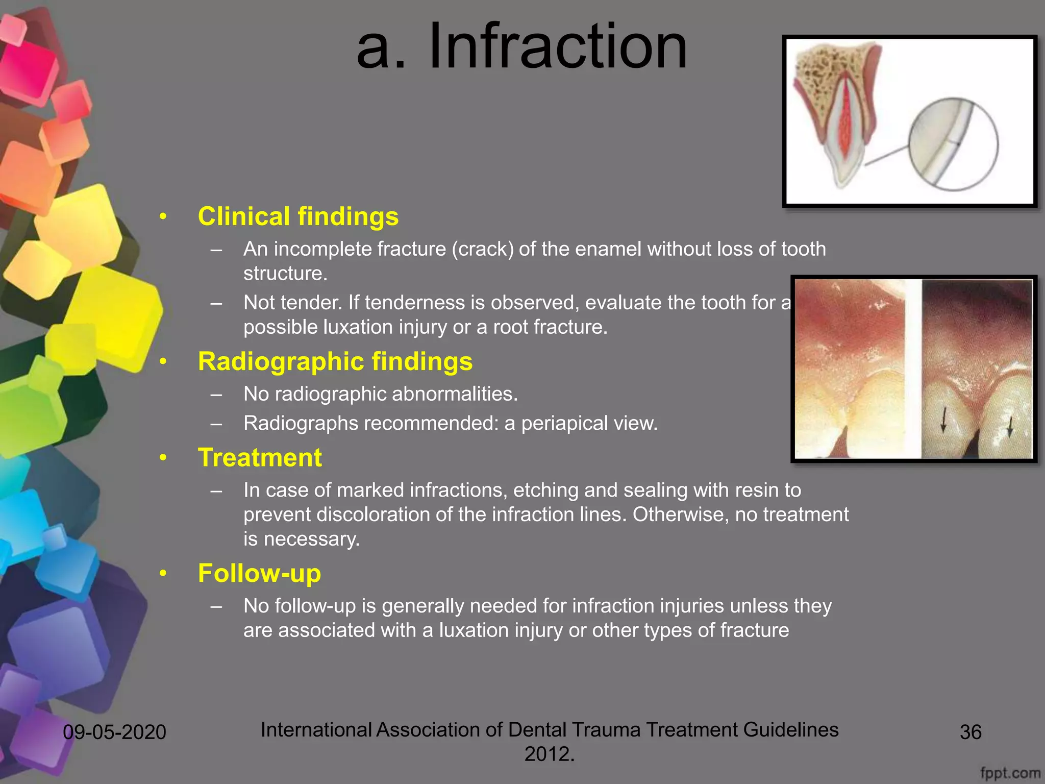 Traumatic Dental Injuries to Permanent Teeth | PPT