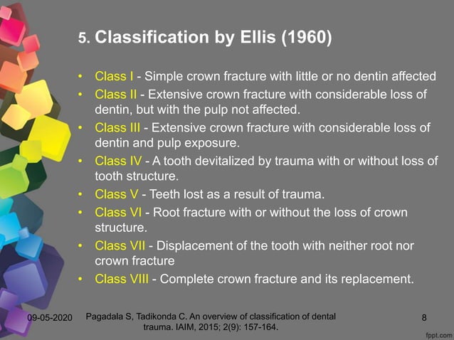 Traumatic Dental Injuries to Permanent Teeth | PPT | Dental Health ...